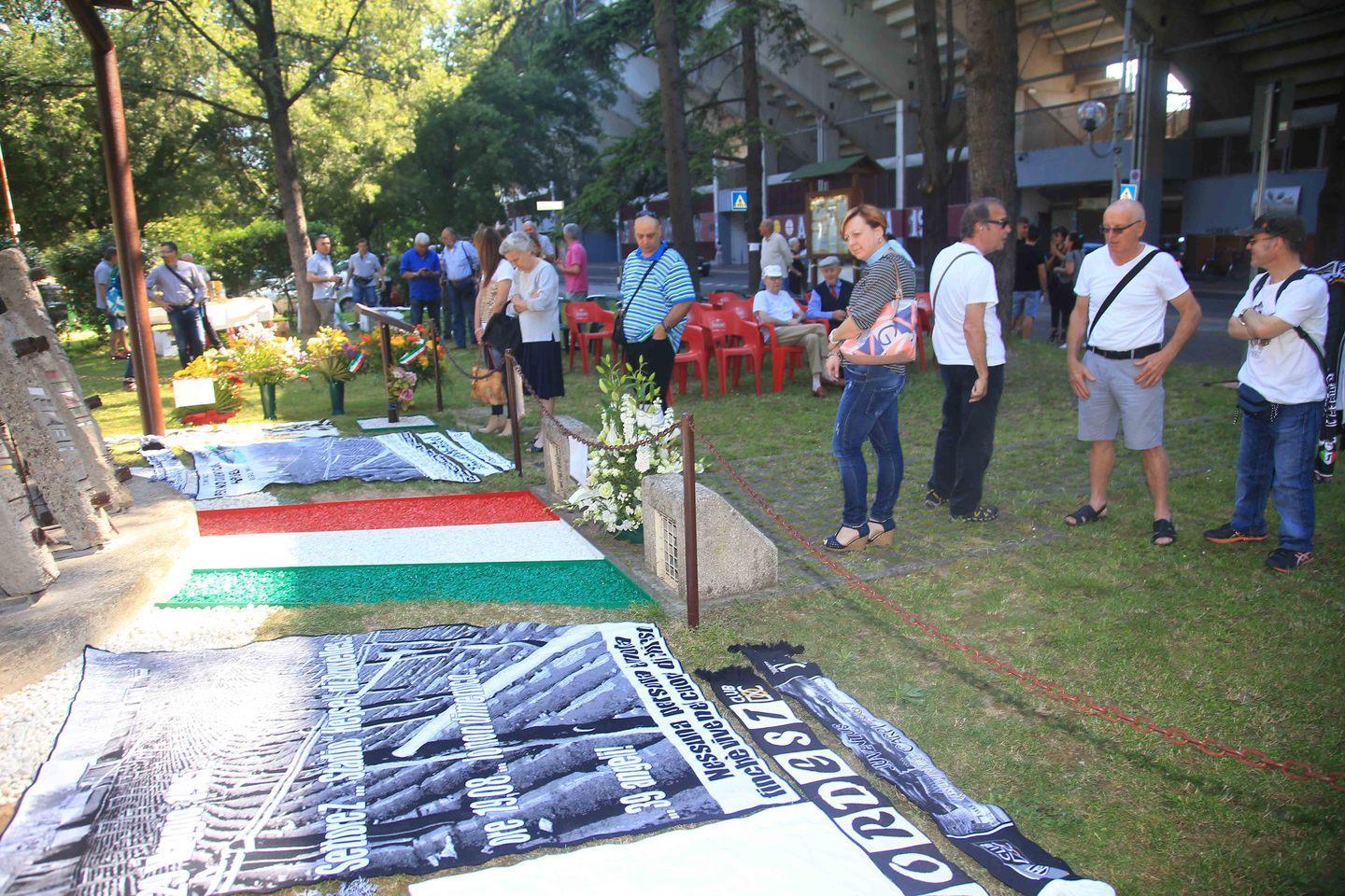 Strage dell'Heysel, la commemorazione allo stadio Mirabello - Gazzetta ...