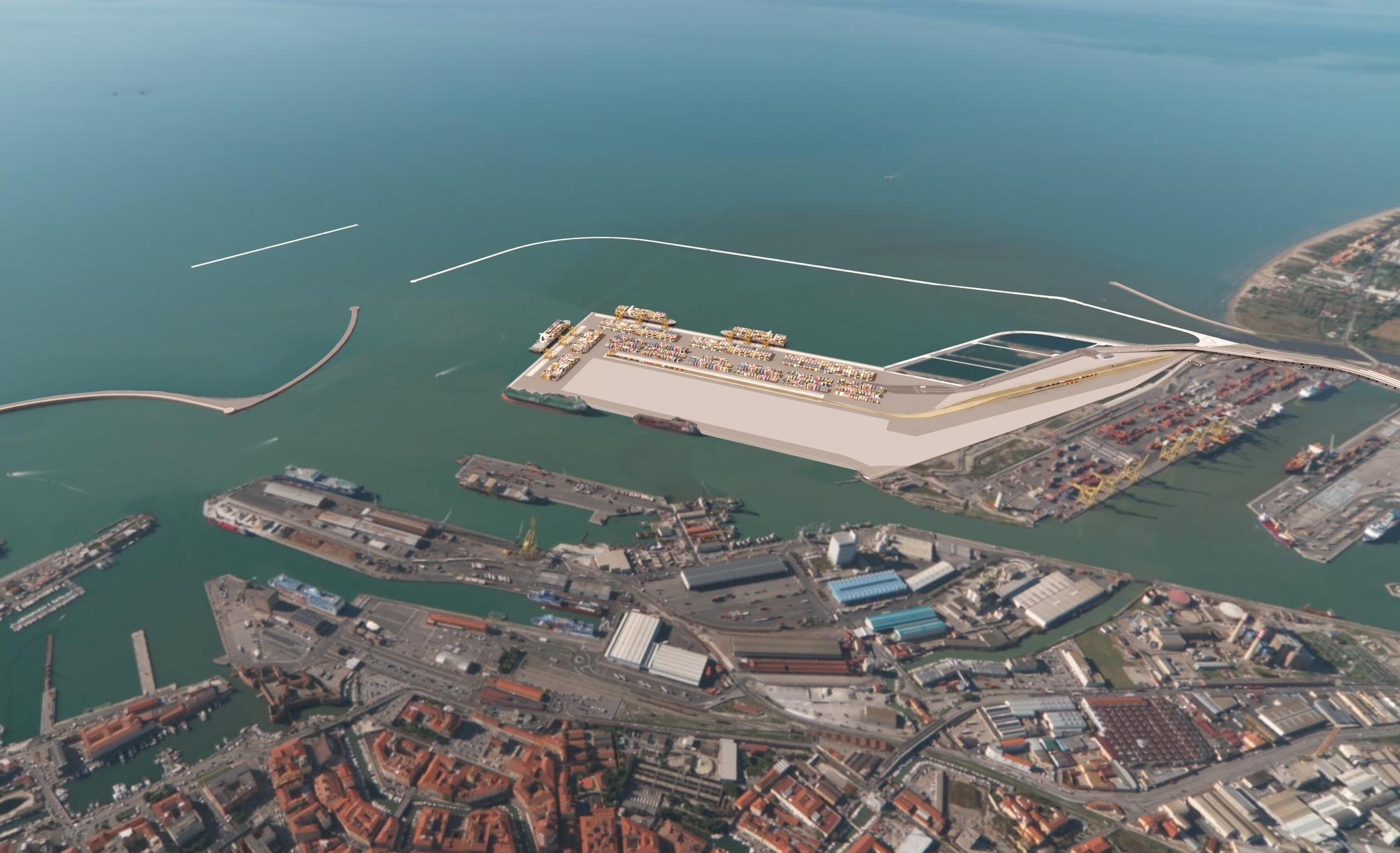 Darsena Europa, un pool per correggerla - Il Tirreno