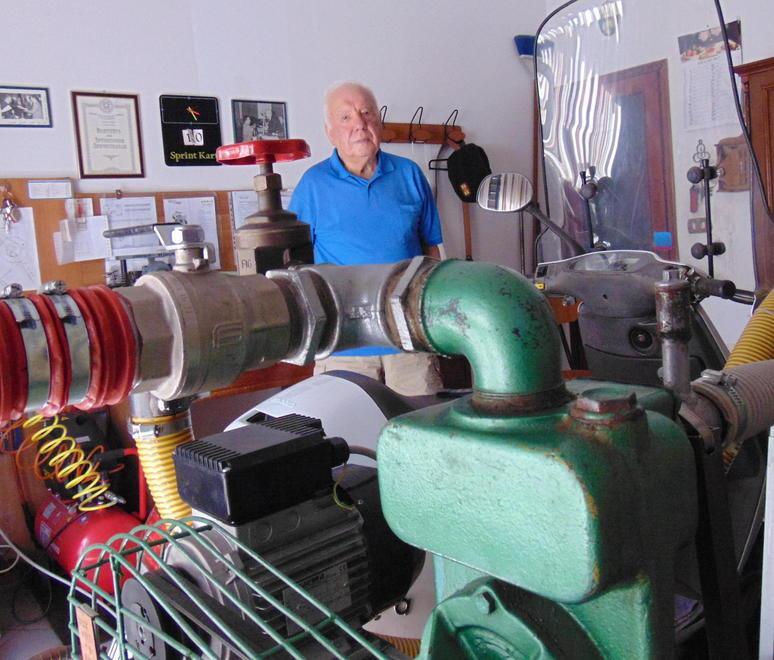 A 90 anni inventa l’idrovora che genera corrente elettrica - Il Tirreno