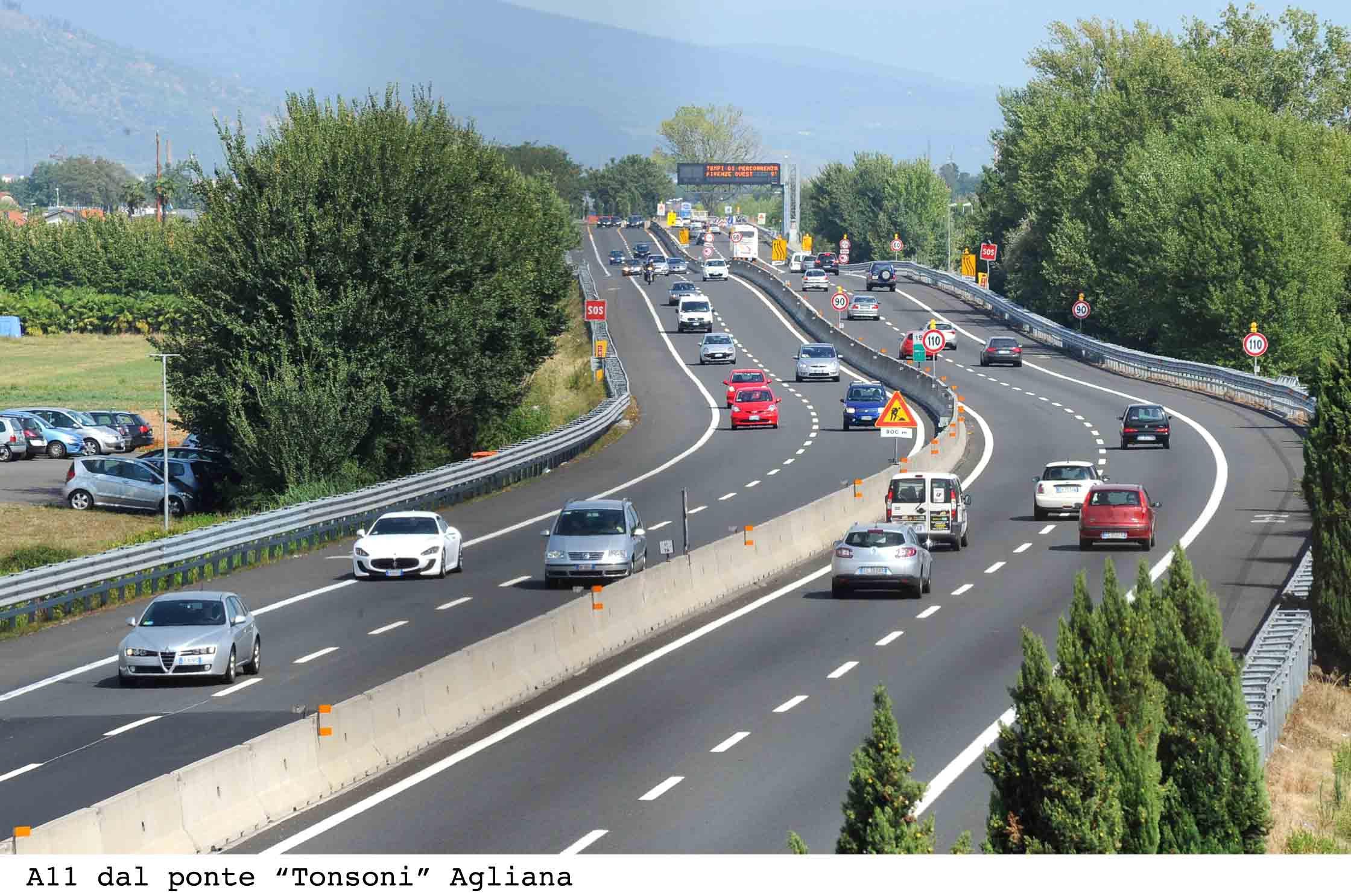 Terza corsia dell'A11, via libera al progetto Il Tirreno