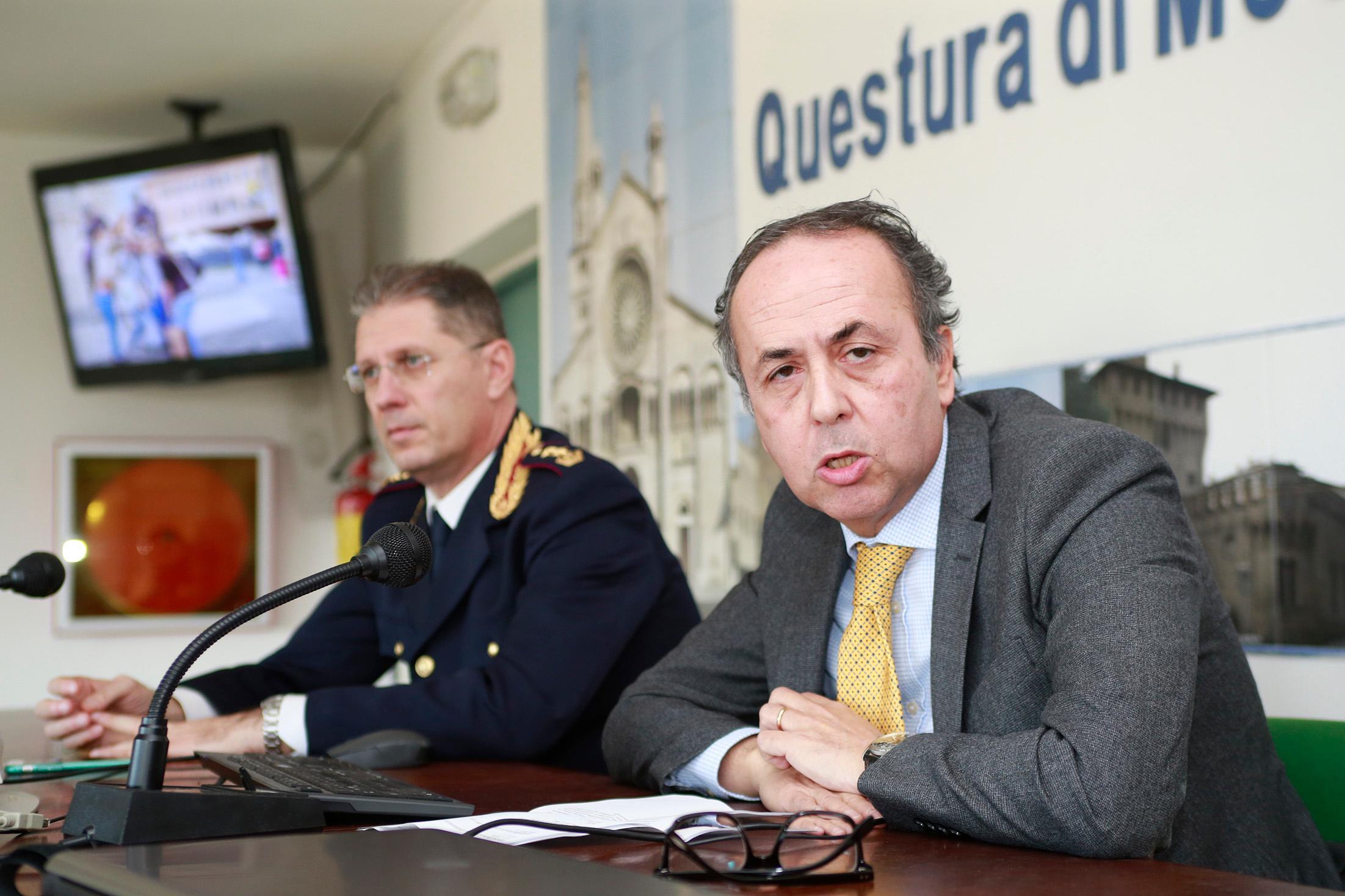 L'addio del questore: "Reati in calo del 6 per cento a Modena ...