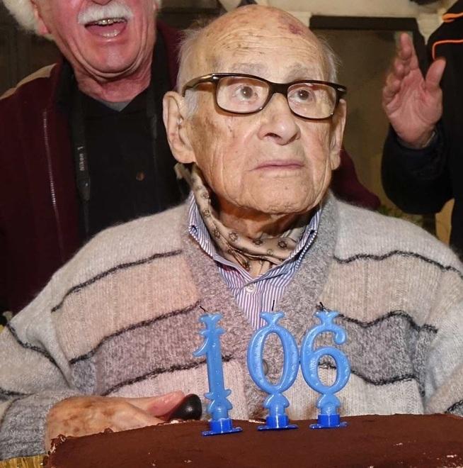 Festa a Villa Paolina per Giorgio Michetti e i suoi 106 anni - Il Tirreno