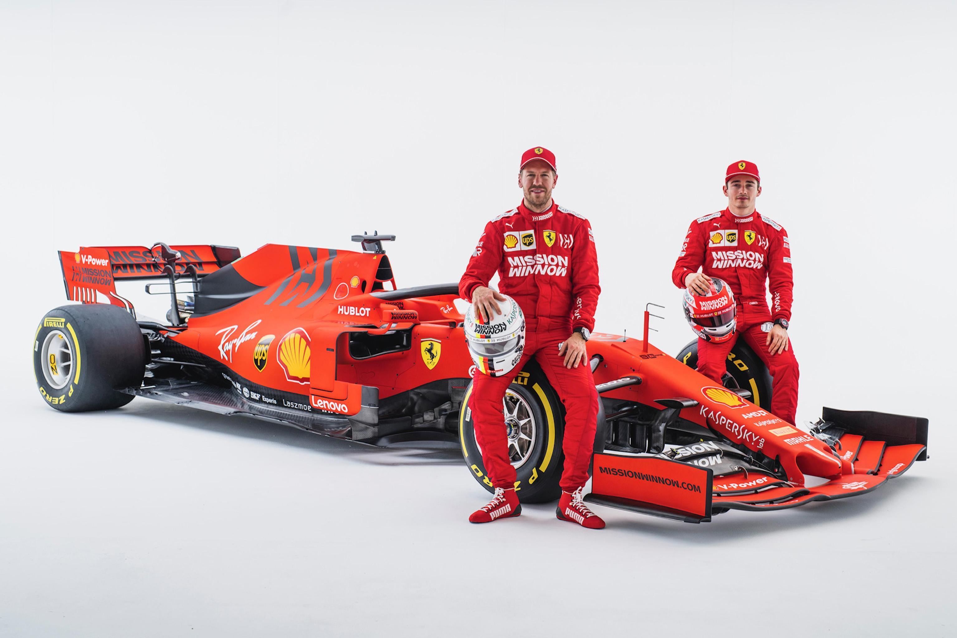 F1, Vettel battezza "Lina" la sua Ferrari: "Siamo pronti per la sfida ...