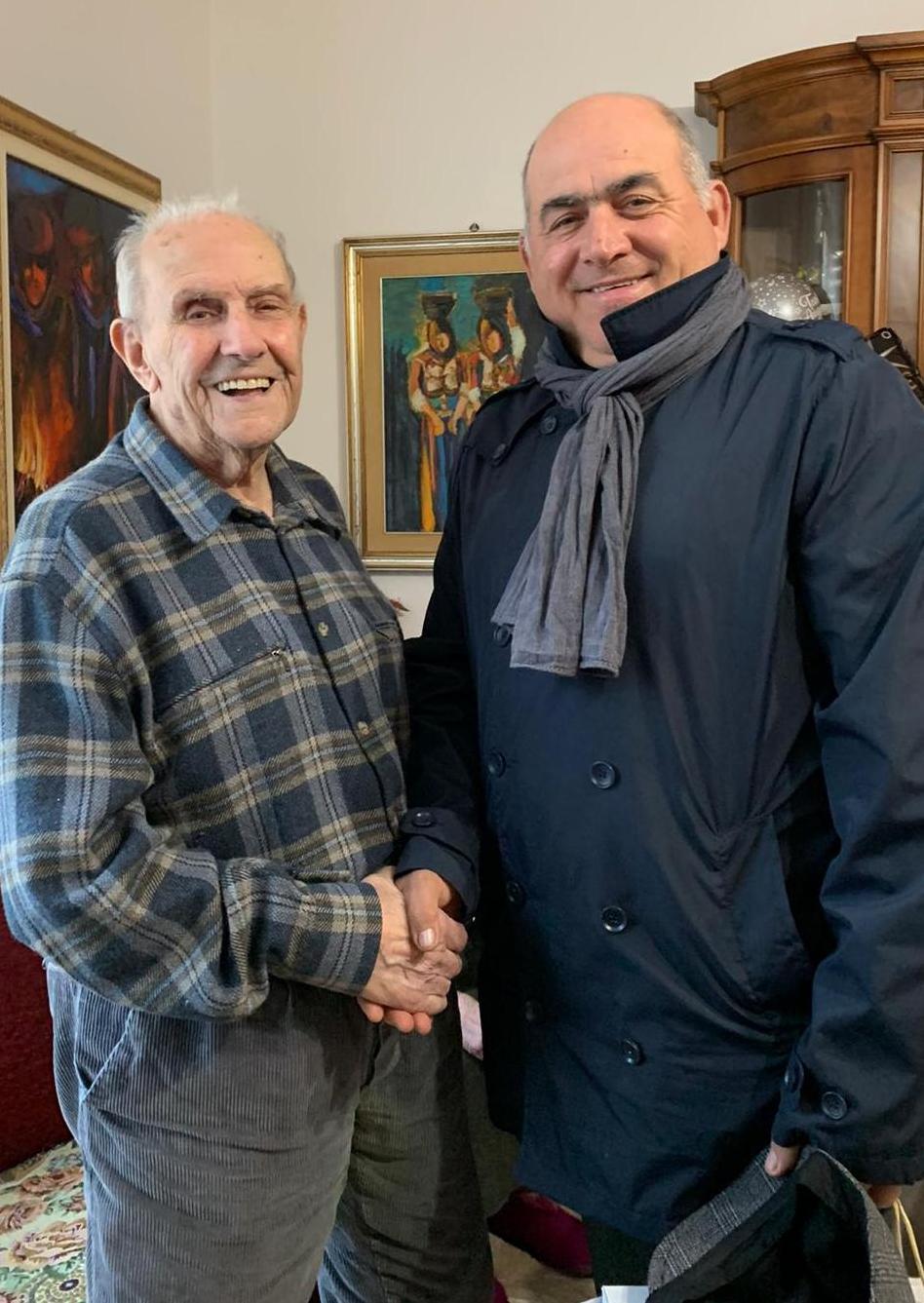 Tziu Franceschino Spanu festeggia il primo secolo di vita La Nuova Sardegna