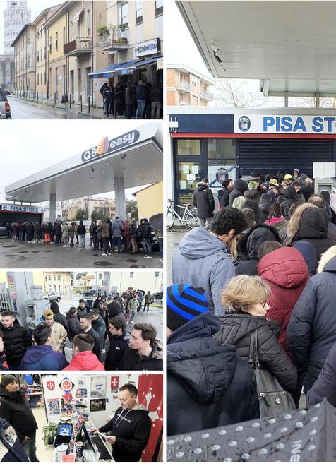 Pisa Store e Solo Pisa presi d’assalto dai tifosi Curva subito esaurita ...