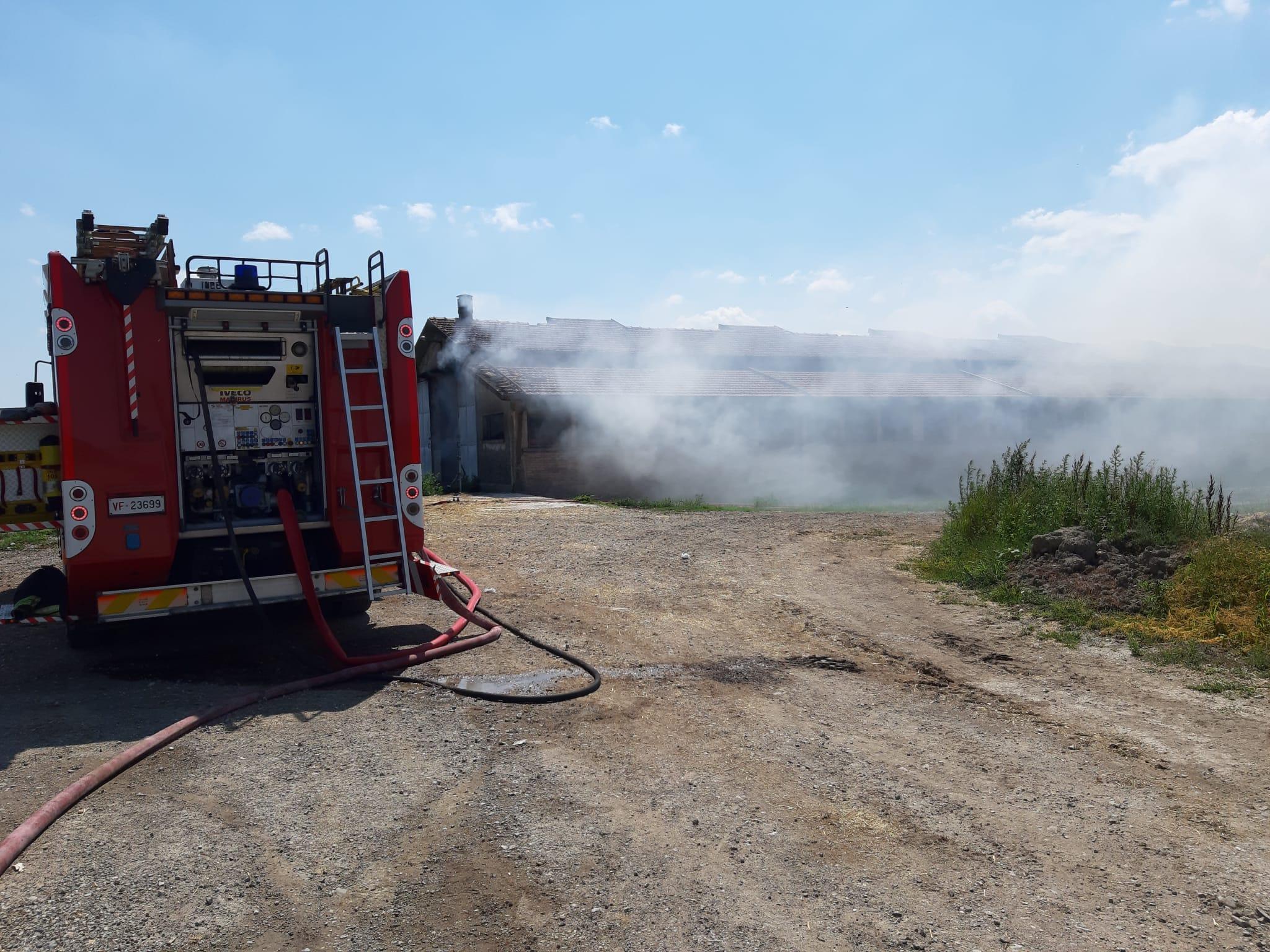A fuoco 600 rotoballe stivate in un fienile a San Bernardino - Gazzetta ...