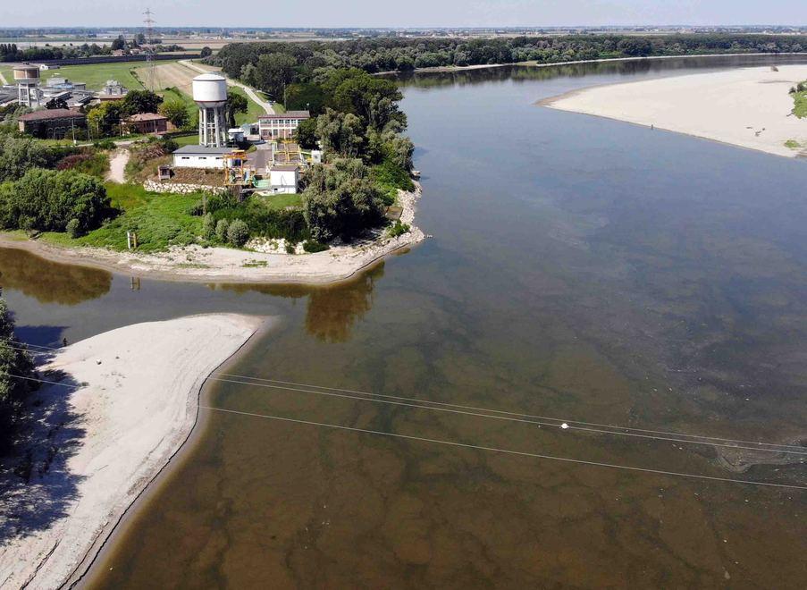 Siccità. Il livello del Po a Pontelagoscuro è a -5,99 - La Nuova Ferrara