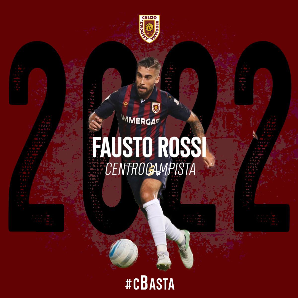 Fausto Rossi firma con la Reggiana fino al 2022 - Gazzetta di Reggio