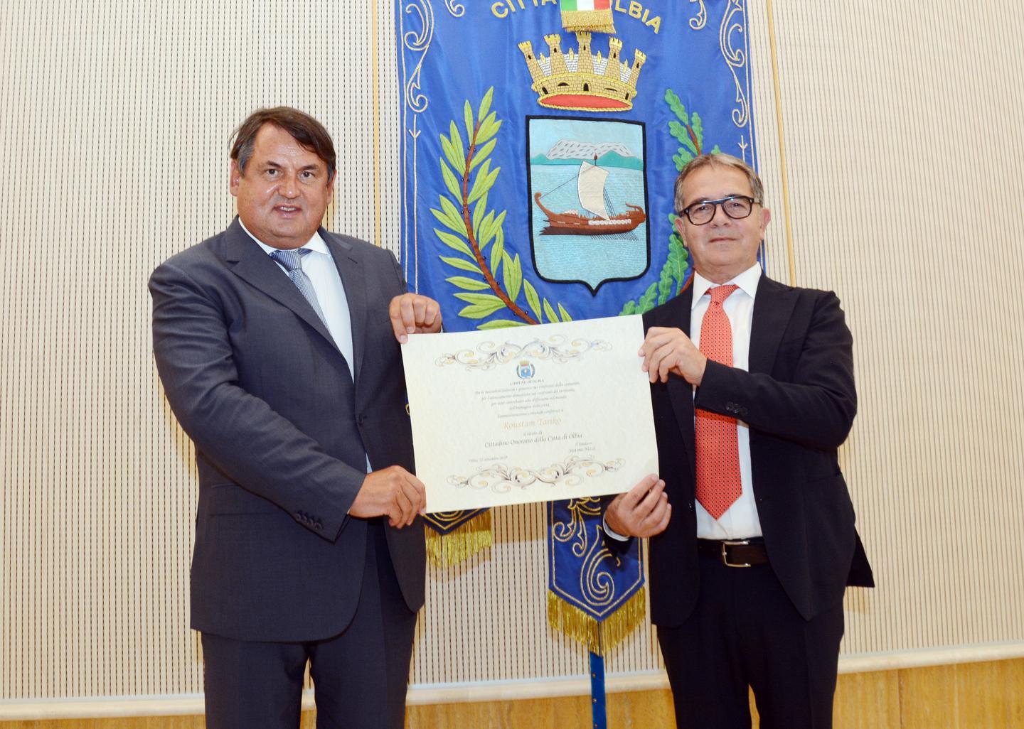 Il re della vodka Tariko cittadino olbiese - La Nuova Sardegna