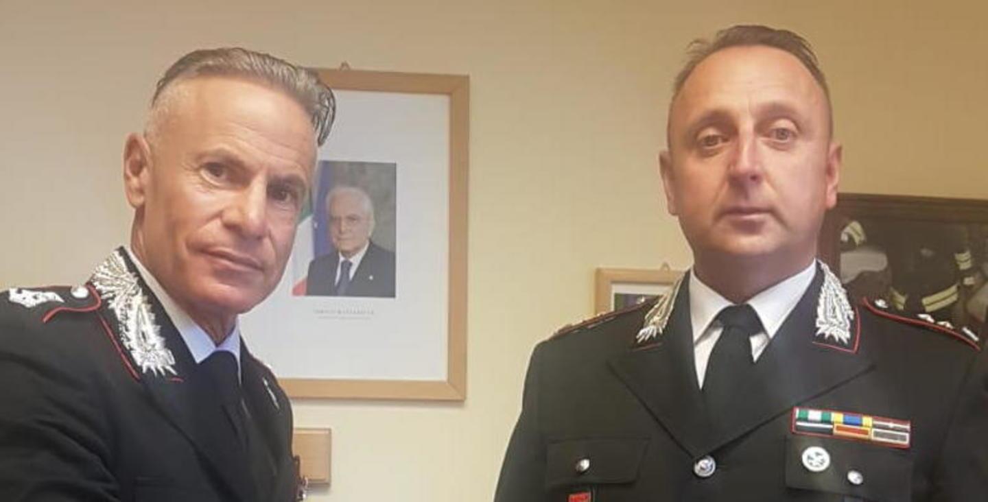 Fernando Baldi al comando del Gruppo carabinieri forestali - Il Tirreno