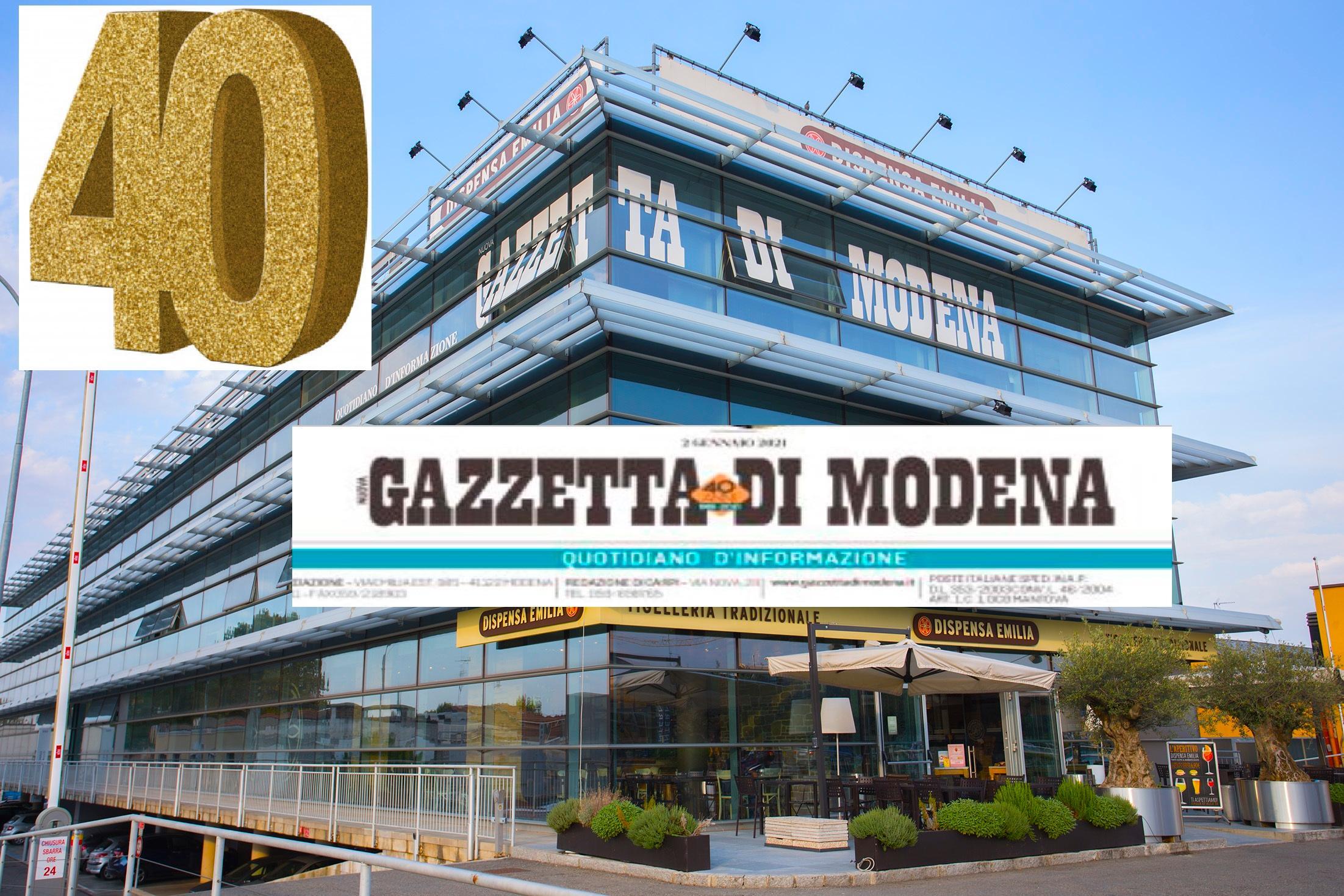 Gazzetta di Modena, 40 anni. Un lungo cammino insieme a voi - Gazzetta ...
