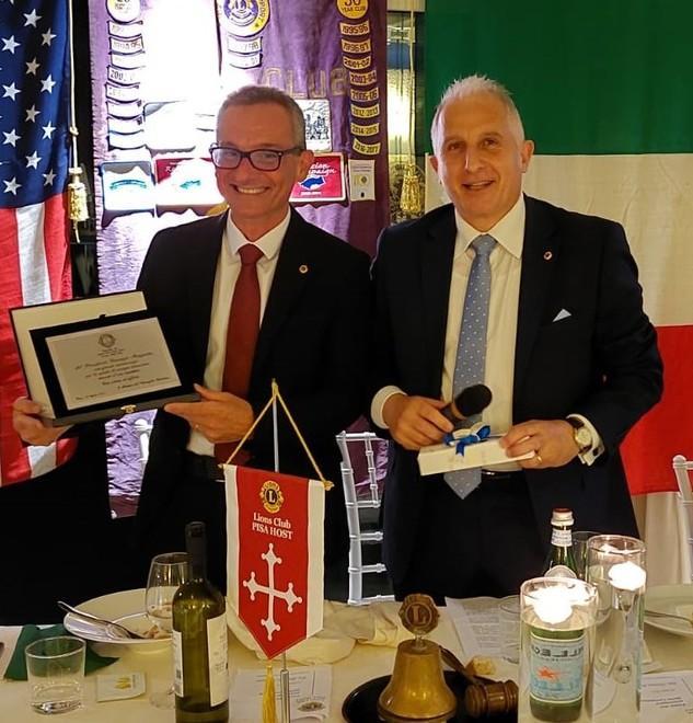 Pennetti presidente del Club Lions Pisa Host - Il Tirreno