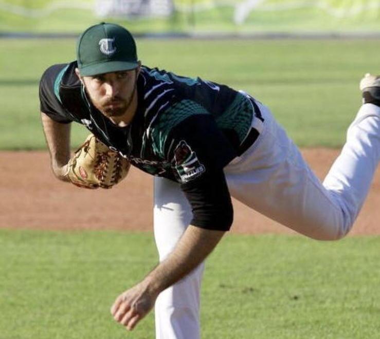 Il mancino Oscar Tucci sul monte di lancio del Bbc - Il Tirreno