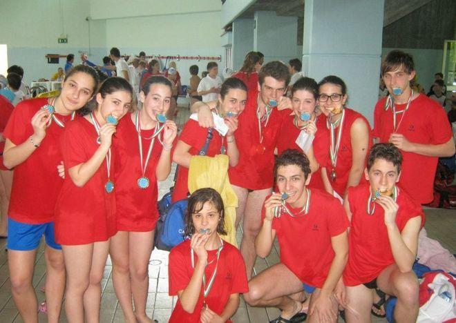 Tante medaglie per la squadra di nuoto della Polisportiva - Gazzetta di ...