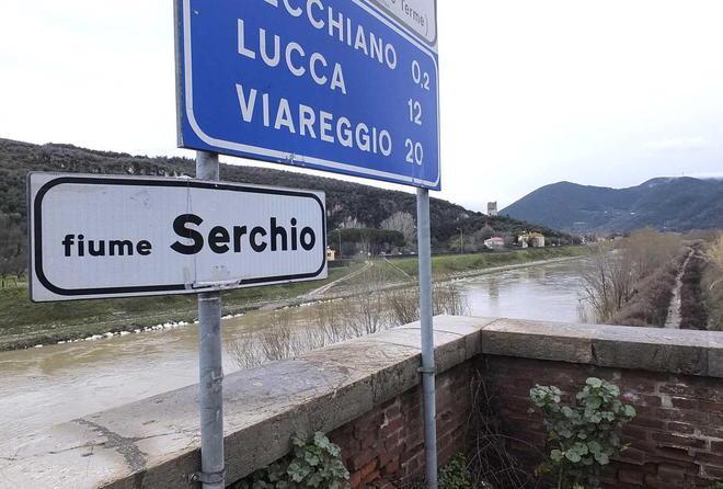 Serchio in piena, ma l’allarme è cessato - Il Tirreno