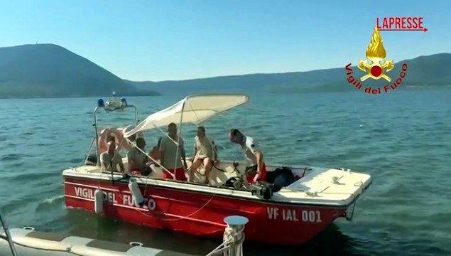 Lago di Vico, disperso Luigi Cavallari: in azione un drone sottomarino ...